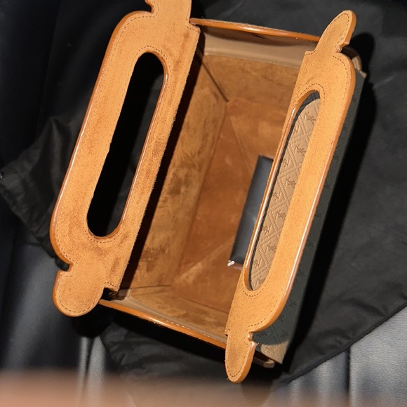 Saint Laurent | Bags | Ysl Lunch Box Take Away Box Bag 223 Brown Gold ...